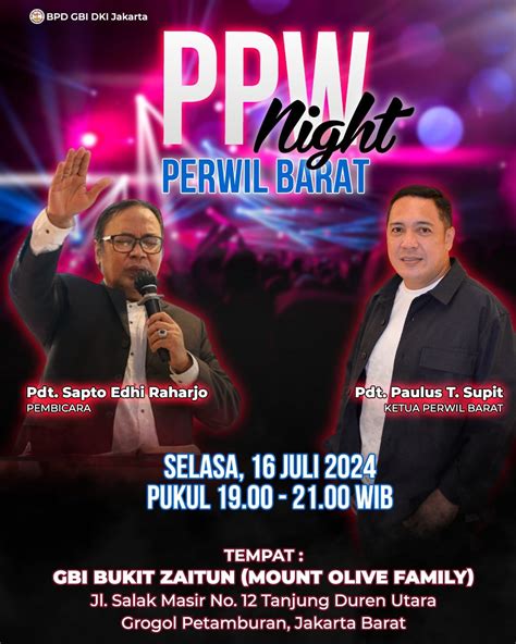 Ppw Night Perwil Barat Bpd Dki Jakarta Gbi