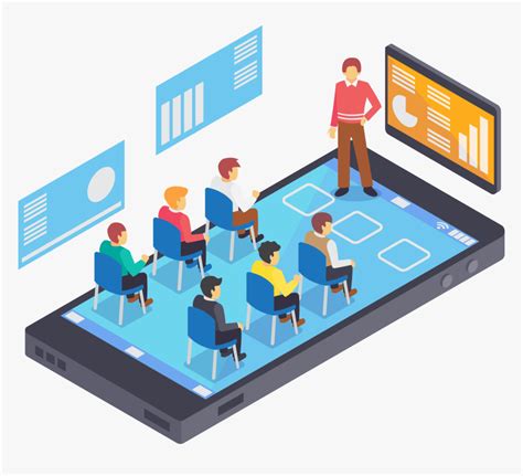 Smart Classroom E Learning App Hd Png Download Kindpng
