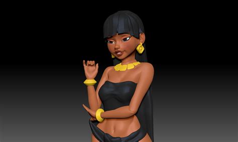 👩 Chel El Dorado・free Obj File For 3d Printing・cults