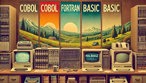 Four Of The Most Interesting And Old Programming Languages Written Pixel