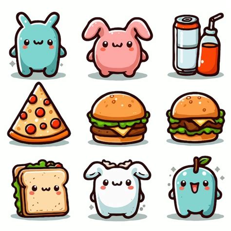 Premium Vector Cartoon Object Vector Cute Cartoon Vector