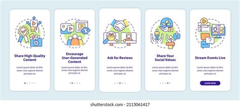 Energy Drinks Dangers Onboarding Mobile App Stock Vector Royalty Free 1873913677 Shutterstock