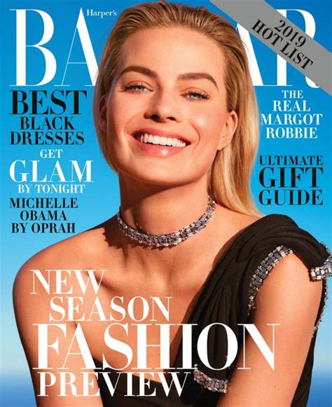 Margot Robbie Harpers Bazaar Us 2018 Cover Photos
