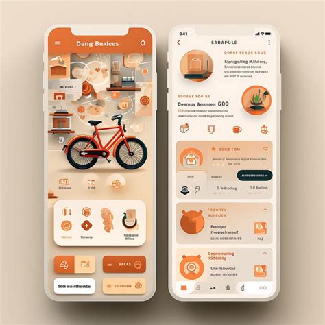 Premium Ai Image Mobile App Layout Design Of Stationery Delivery With Organized And Functional