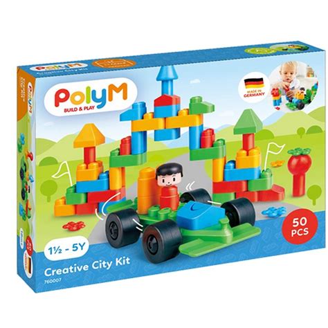 Poly M - Creative City: Build Your Own City with Poly M Blocks