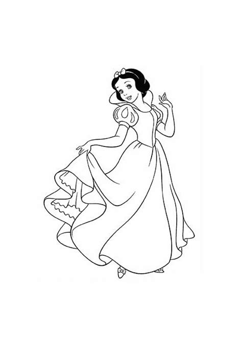 تلوين شخصيات كرتونية سنوويت والأقزام السبعة Snow Whiteanddwarfs