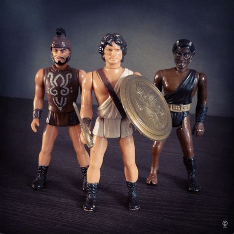 Clash Of The Titans Action Figures Mattel 1980 Clash Of The