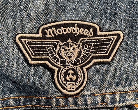Motorhead Patch For Eddie Munson Vest Screen Accurate Stranger Things
