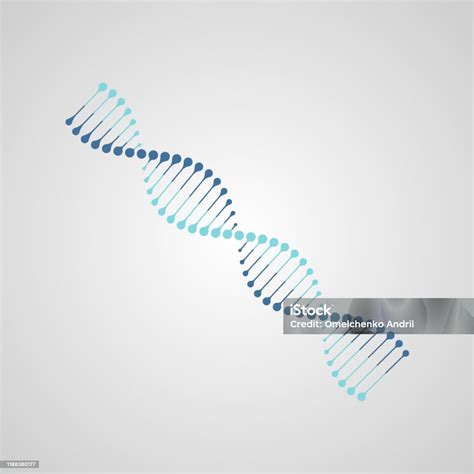 회색 배경에 분리된 Dna 아이콘 Dna에 대한 스톡 벡터 아트 및 기타 이미지 Dna 나선 모양 벡터 Istock