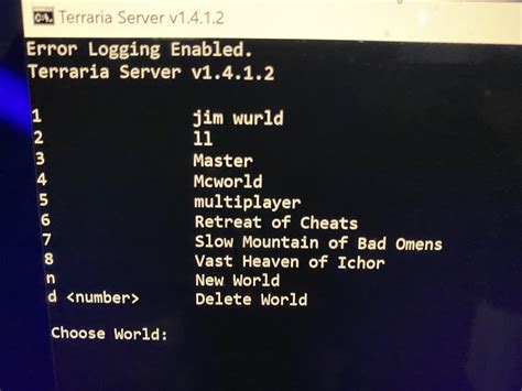 My Server Stopped Working Today And My Server Prompt Says “error