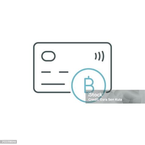 편집 가능한 스트로크가 있는 Bitcoin Card Duocolor 라인 아이콘 디자인 인포그래픽 웹 페이지 모바일 앱 Ui