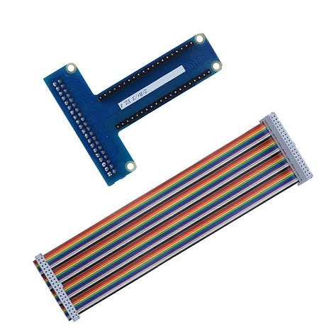T Type GPIO Extension Board Pin Ribbon Flat Cable For Raspberry Pi B B B Fruugo UK