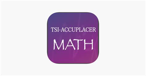 ‎tsi Accuplacer Math On The App Store