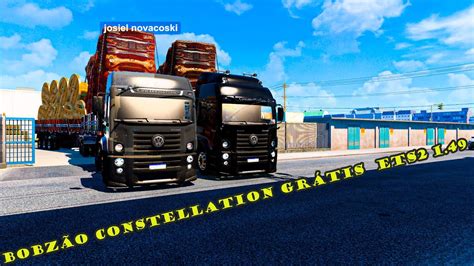 Ao Vivo Euro Truck Simulator 2 Mapa Eaa Comboio No Puxe Do Bitrem 30
