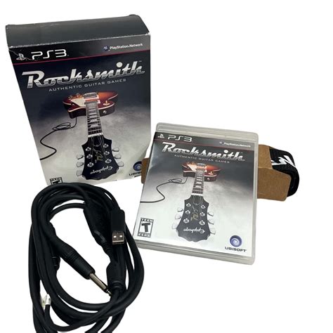 Rocksmith Cable Bundle Authentic Guitar Games Ps3s