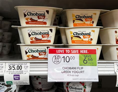 Get Chobani Flip Yogurt For Just 63¢ Per Cup At Publix Iheartpublix