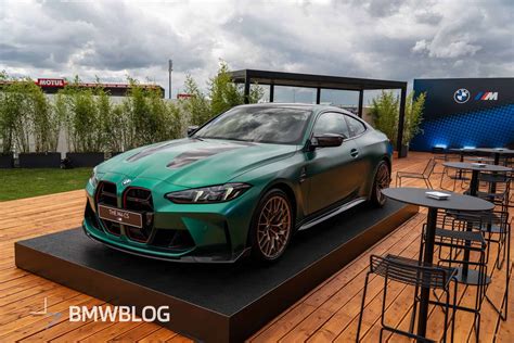 2025 Bmw M4 Cs Frozen Isle Of Man Green Shows Up At Le Mans