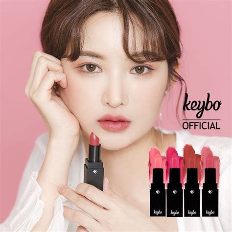 Keybo Glow Click Gloss Lipstick 5 Color Shopee Malaysia