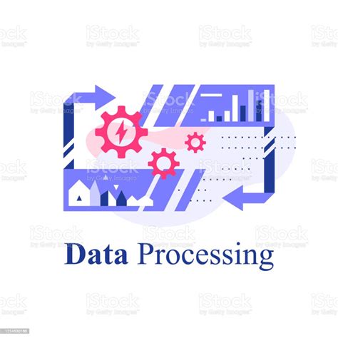 Big Data Processing Technology Storage And Analysis Capturing Digital Information Stock