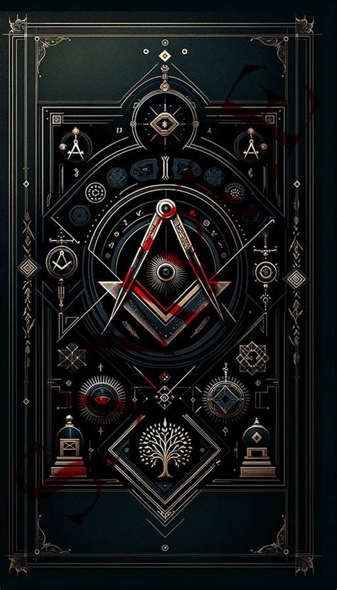 8 Digital Art Masonic Wallpapers Etsy