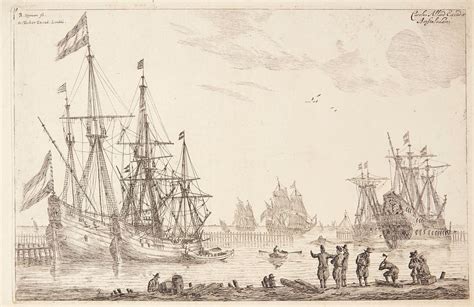 Four Ships Breakwater Carel Allardt Free Photo Illustration Rawpixel