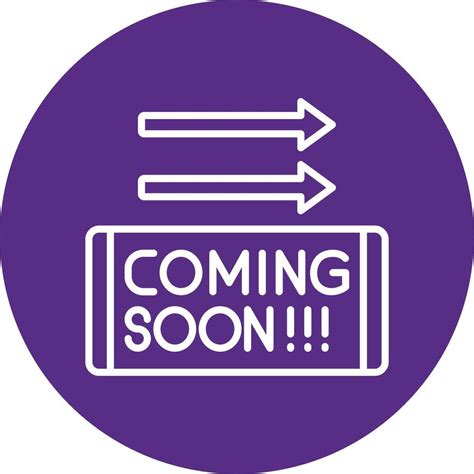 Coming Soon Line Multi Circle Icon 47470403 Vector Art At Vecteezy