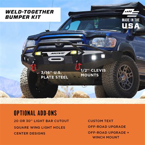 Classic Prerunner Front Trucksuv Bumper Kit Move Bumpers