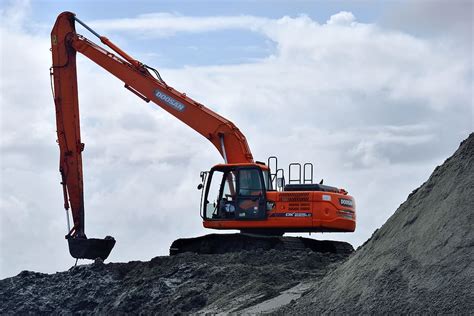 HD Wallpaper Orange And Gray KLIEMT Excavator Excavators Site