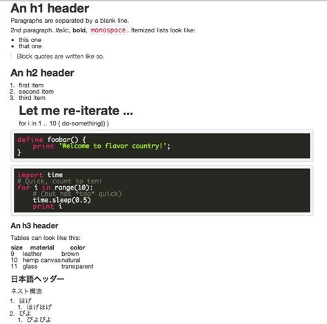 Javascript Markdownパーサーのshowdownjs、markdown Js、markedを簡単比較 ぼっち勉強会