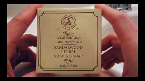 Taylor Of Old Bond Street Shaving Soap Lather Review Youtube