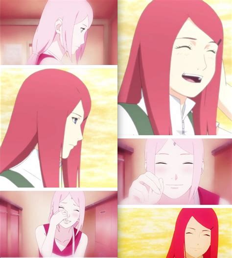 Sakura And Kushina Parallel As Young Mums R Naruto