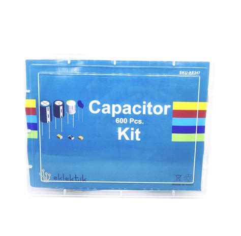Ceramic Capacitor Assortment Kit Box 600 Pcs 24 Value Electronics