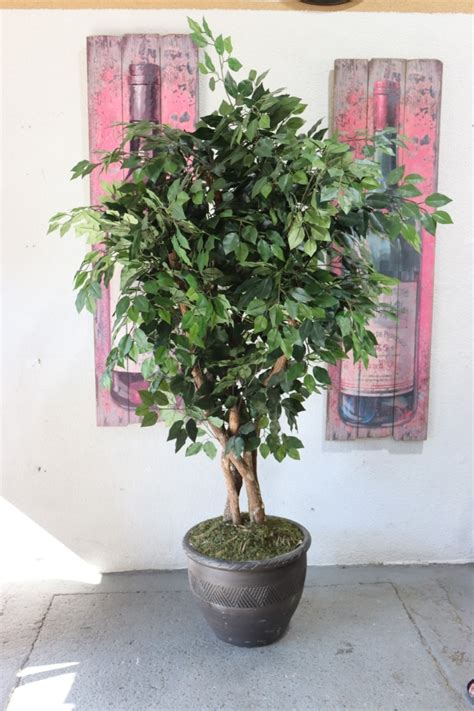Artificial Ficus Benjamina Potted Tree 39492