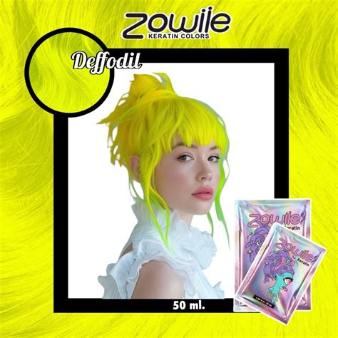 Deffodil Treatment Color ขนาด 50 Ml สีเหลืองเรื่องแสง Shopee Thailand