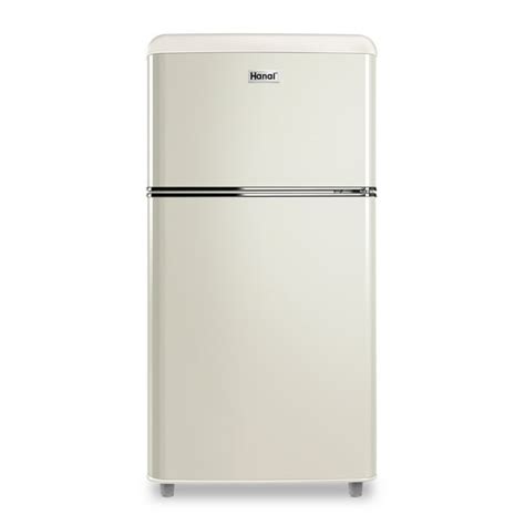 Wanai 32 Cu Ft Two Door Mini Refrigerator With Freezerwhite