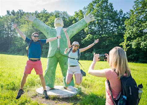 Fränkische Toskana BR Wandertour Brau und Kunst bei Litzendorf in