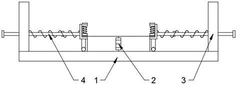 一种用于门窗玻璃切割的固定装置的制作方法
