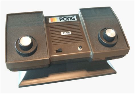 Atari Pong Console First Generation Of Video Game Consoles HD Png