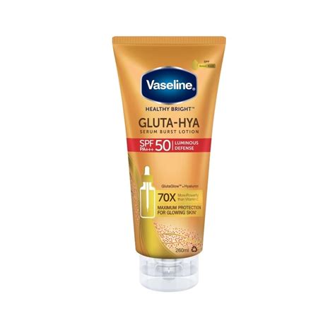 Vaseline Gluta Hya Serum Lotion Spf50 260ml Watsons Malaysia