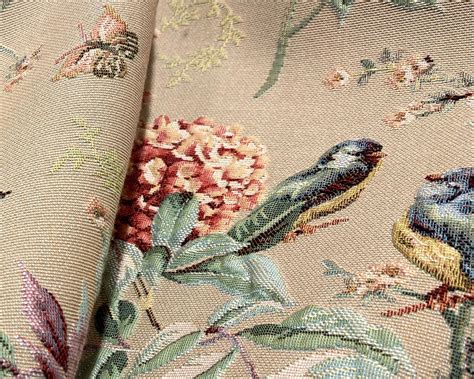 Botanical Curtain And Upholstery Fabric Perfect For Etsy