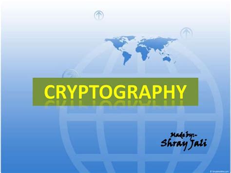 Cryptography Pptx Information And Network Security Computing