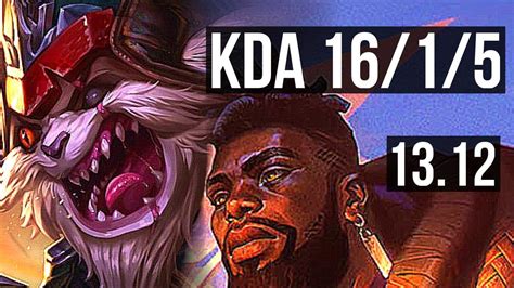 Kled Vs Ksante Top 1615 69 Winrate Rank 6 Kled 7 Solo Kills