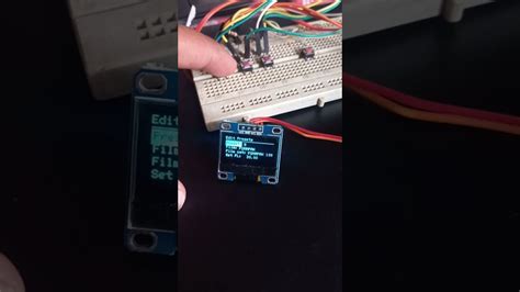 Oled Menu System On Esp32 Arduino Sd1306 Youtube