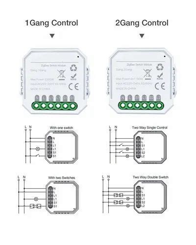 BlitzWolf ZigBee Smart Light Switch Module V Ac Model Name Number BW SS At Piece