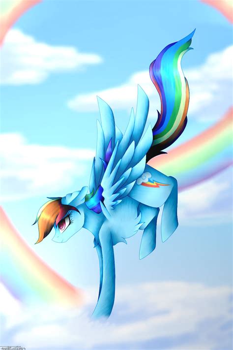 Rainbow Dashrequest By Hjartpieces On Deviantart