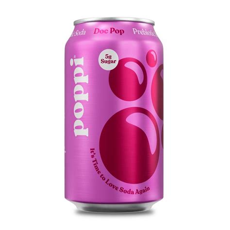 Poppi Doc Pop Prebiotic Soda 12 Fl Oz Can