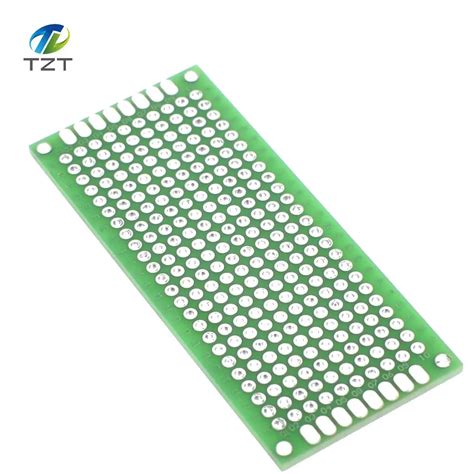 10pcslot 3cm X 7cm Double Side Prototype Pcb 37 Proto Board 3x7cm In Integrated Circuits From