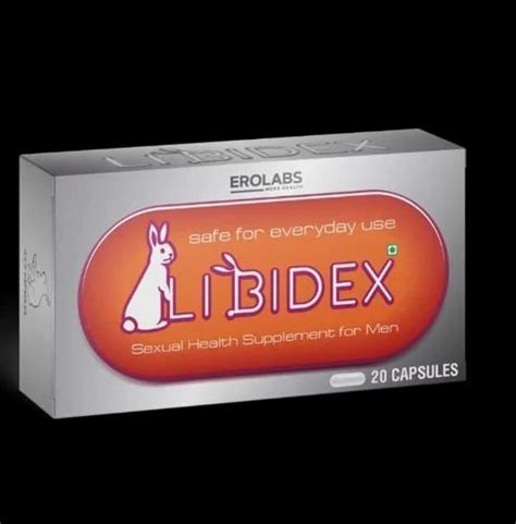 Original Libidex Capsule Sexual Capsule Blister 20 Tabletcapsule At