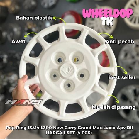 Jual Wheeldop Tkw Model Rally Look Ring 13 Ring 14 Baut 5 Bisa Dipasang
