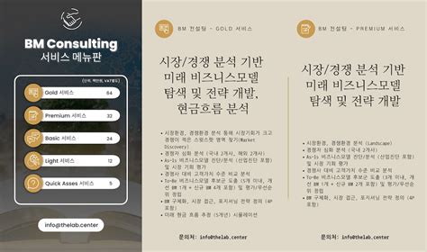 비즈니스 모델 컨설팅 맞춤형 혁신 전략